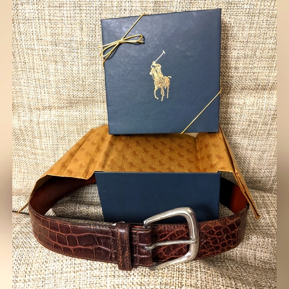 Ralph Lauren | Accessories | Polo By Ralph Lauren Alligator Sterling ...